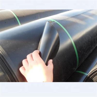 China Anti Seepage Textured Polyethylene Geomembrane Pond Liner 30 Mil for sale