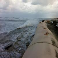 China 30m Sludge Dewatering Non Woven Geo Bags Silt Bags For Dredging for sale