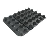 China Dimple Plastic HDPE Drainage Board for Water Impounding Roof for sale
