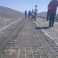 China OEM Synthetic Steel Plastic Geogrid For Soil Reinforcement for sale