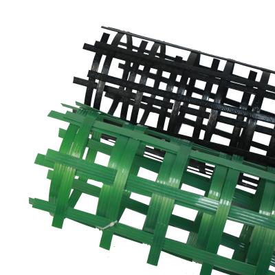 China PET Two Way Stretch Welding Biaxial Integral Geogrid Products Distributor for sale