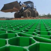 China Permeable Plastic Grass Grid Driveway Pavers OEM for sale