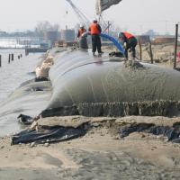 China PP Woven Geotextile Geo Bag Geotube Sludge Dewatering Waterproof for sale