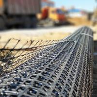 China Polypropylene HDPE PP Biaxial Uniaxial Geogrid Rapid Construction for sale