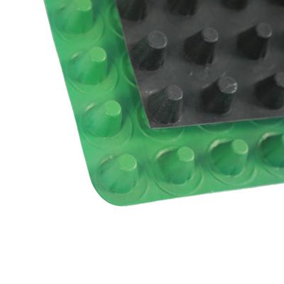 China 50mm Hdpe Dimple Board Waterproofing For Basement Walls for sale