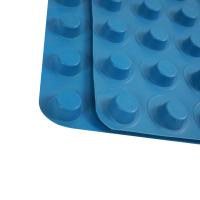 China Plastic 8mm Height Dimple Drainage Mat Board Waterproofing Material for sale
