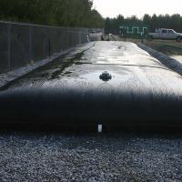 China Black Woven Geotextile Geotube Dewatering Bags For Sludge Dewatering Filter for sale