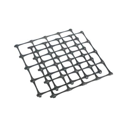 China 40kn Grid Mesh Biaxial PP Plastic Geogrid For Road Reinforcement for sale