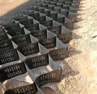 China 300 - 800mm Grass Grid Polymer HDPE Geocell For Erosion Control for sale
