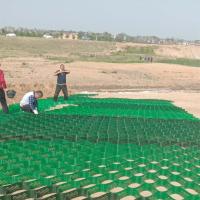 China Ground Enhancement Cellular System Grid Driveway Gravel Stabilizer HDPE Geo Geocell for sale