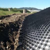 China Textured Smooth Plastic HDPE Geocell 1.1mm To 1.8mm Thickness For Highway for sale