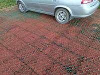 China Road Construction Gravel Grid, Grass Grid Mats For Road Surfacing Grid Parking Lot for sale