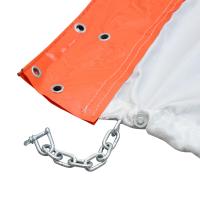 China Custom Marine Permeable Floating Silt Curtain For Turbidity Control for sale