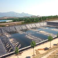 China 100% Virgin Material ASTM Standard GM13  HDPE Geomembrane Liner 0.3mm 0.5mm 1.0mm 1.5mm 2.0mm For Landfill / Shrimp Pond for sale