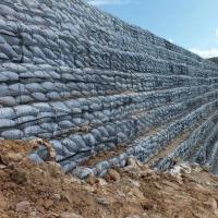 China Geo Grid Ground Grid Plastic Uniaxial Polyester Geogrid Uniaxial Gravle Grid Ground For Driveway Basement for sale