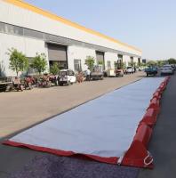 China Permeable Aquatic Floating Silt Curtain For Aquatic Environments Eco Friendly Oil Spilling Boom PVC Floating Silt Curtain for sale
