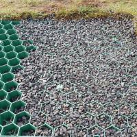 China Durable Eco-Friendly HDPE Grass Grid Paver for Driveways, Garden Landscaping, Lawn Reinforcement, and Parking Lot Gravel Stabilization for sale