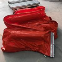 China Permeable Aquatic Floating Silt Curtain PVC Silt Curtain Boom Silt Curtain PVC Oil Boom Oil Containment Fence Silt Curtain for sale