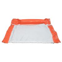 China Permeable Aquatic Floating Silt Curtain PVC Silt Curtain Boom Silt Curtain PVC Oil Boom Oil Containment Fence Silt Curtain for sale