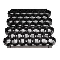 China Heavy Duty Gravel Grid Permeable Grass Pavers HDPE Plastic Grass Grid Pavers For Driveway for sale