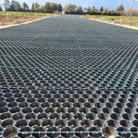 China 38mm/48mm/68mm  Plastic Grass Grid Grass Protection Mats HDPE Pavers Grid For Ground Reinforcement System for sale
