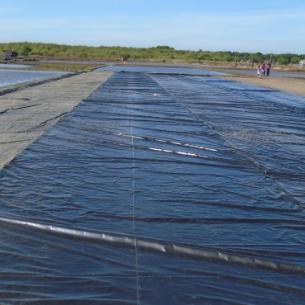 China Agricultural Geomembrane Pond Liner 1mm Waterproof HDPE Landfill Geomembrane Pond Liner 0.75mm 1.5mm Pond Liner for sale