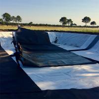 China Industrial Style 1mm Geomembrane Pond Liner HDPE Plastic Liner Geomembrane Pond Liner For Fish Pond Made PVC LDPE LLDPE PP Materials For Landfill for sale