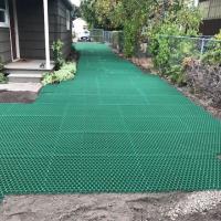 China Plastic Grass Grid Parking Lot Paving Gravel Grid for Commercial Landscape Greening Products Golf Lane Garden Path Design for sale