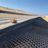 China Plastic ASTM Standard Road Grid Gravel Honeycomb HDPE Geocell for Retaining Wall Reinforcement Slope Protection Driveway Geocell Erosion Control for sale