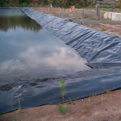 China Agricultural Waterproof Geomembrane Pond Liner 1mm Geomembrane Pond Liner 0.75mm-1.5mm PVC Polyethylene Anti-UV Plastic Geomembrane Pond Liner PE Material for sale