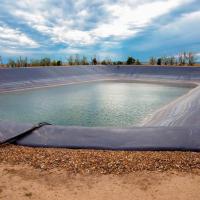 China Geomembrane Pond Liner 0.1mm-.2.0MM Fish Farm Geomembrane Pond Liner Hdpe Geomembrane for Fish Farming for sale