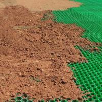 China Plastic Grass Grid Paver HDPE Paving Gravel Grids for Parking Lot Honeycomb Paver Soil Stabilizer Driveway Durable Landscape Turf Dam Planting Fire Exit for sale