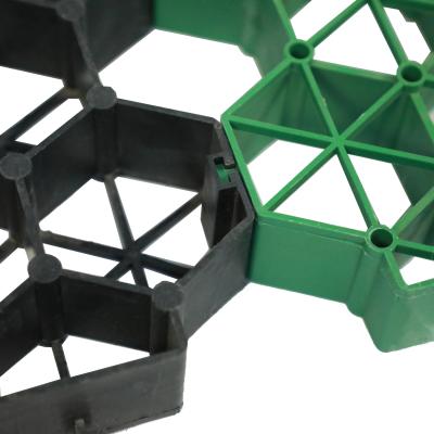 China Durable Eco-Friendly HDPE Grass Grid Paver for Driveways, Garden Landscaping, Lawn Reinforcement, and Parking Lot Gravel Stabilization for sale