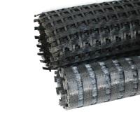 China Ground Grid Paver Asphalt Reinforcement Fiberglass Geogrids for sale