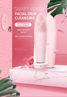 China Washable Freely Silicone Facial Cleansing Brush For Oily Skin for sale