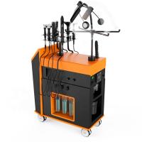 China 11 In 1 Blackhead Remover Oxygen Jet Multifunction Facial Machine 450W for sale