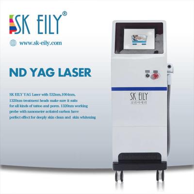 China 1064nm 532nm 755nm Q Switched ND YAG Laser Tattoo Removal Machine for sale