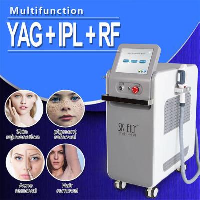 China ISO9001 ND YAG Laser IPL RF E Light Professional Skin Care Equipment for sale