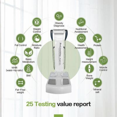 China USB2.0 50KHz Segmental  Body Composition Analyser for sale