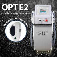 China SR HR Handle 1200W Permanent E Light Ipl Hair Removal Machine for sale