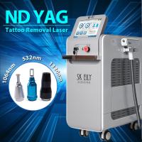 China 2000mj Q Switch Nd Yag Laser Tattoo Removal Machine With Pedal Control for sale