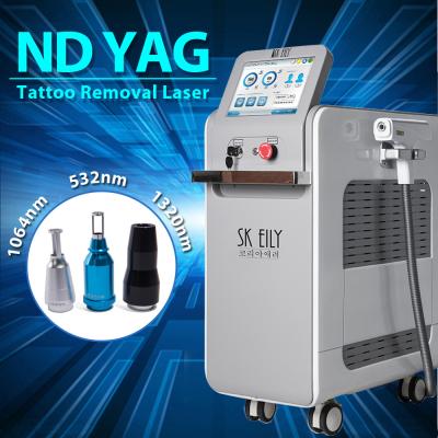 China 2000mj Q Switch Nd Yag Laser Tattoo Removal Machine With Pedal Control for sale