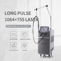 China AC220V 10A 1064nm 755nm Laser Hair Removal Machine for sale
