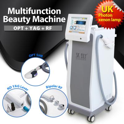 China Ipl Laser Skin Tightening SHR Epilator Beauty Machine 4 In 1 for sale