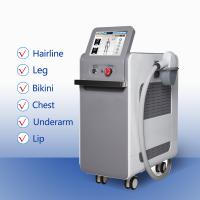 China Grey 808Nm Diode Laser Hair Removal Machine Painless Depilation for sale