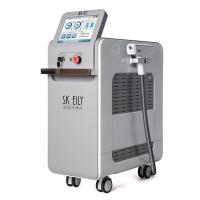 China Gray Facial Nd Yag Tattoo Removal Machine For Skin Tighten for sale