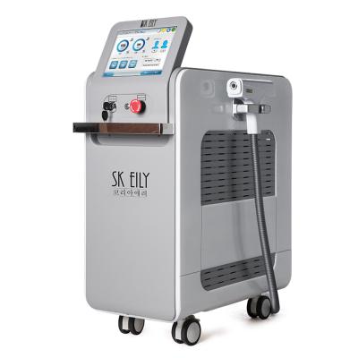 China Gray Facial Nd Yag Tattoo Removal Machine For Skin Tighten for sale