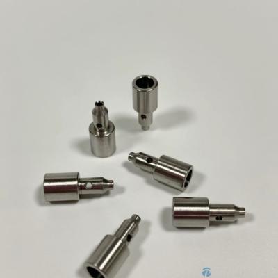 China Customize Lightweight CNC TC4 Titanium Turned Small Parts For Bluetooth Controller for sale