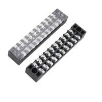 China Ultimate Versatile Terminal Block Strip 2 Row 24 Pole Eurostyle Screw Terminal Barrier Strip for sale