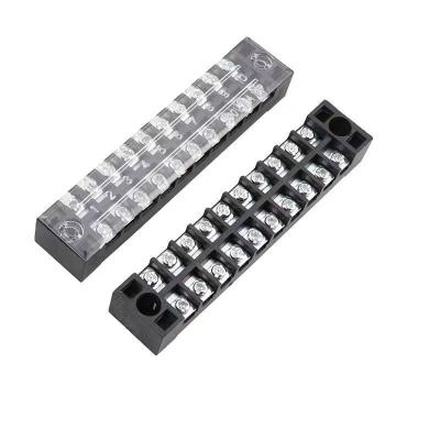 China Ultimate Versatile Terminal Block Strip 2 Row 24 Pole Eurostyle Screw Terminal Barrier Strip for sale